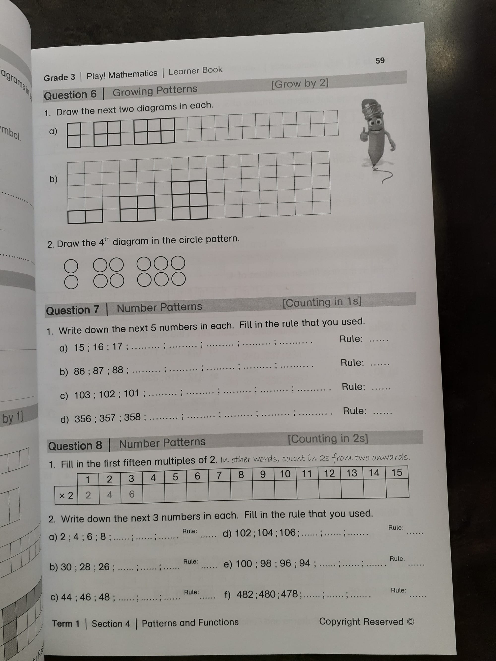 Grade 3 - Take a look inside our Grade 3 Play! Mathematics Learner Book ...