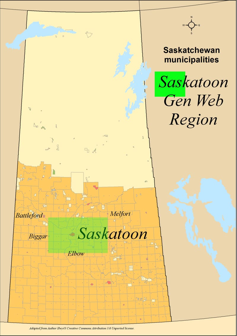 Saskatoon Region Genealogy Web