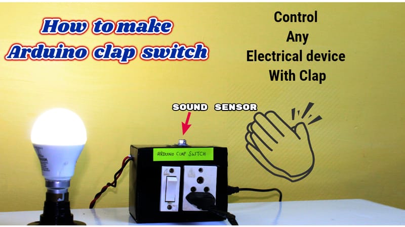 How To Make Arduino Clap Switch Engineer Thiis 5173