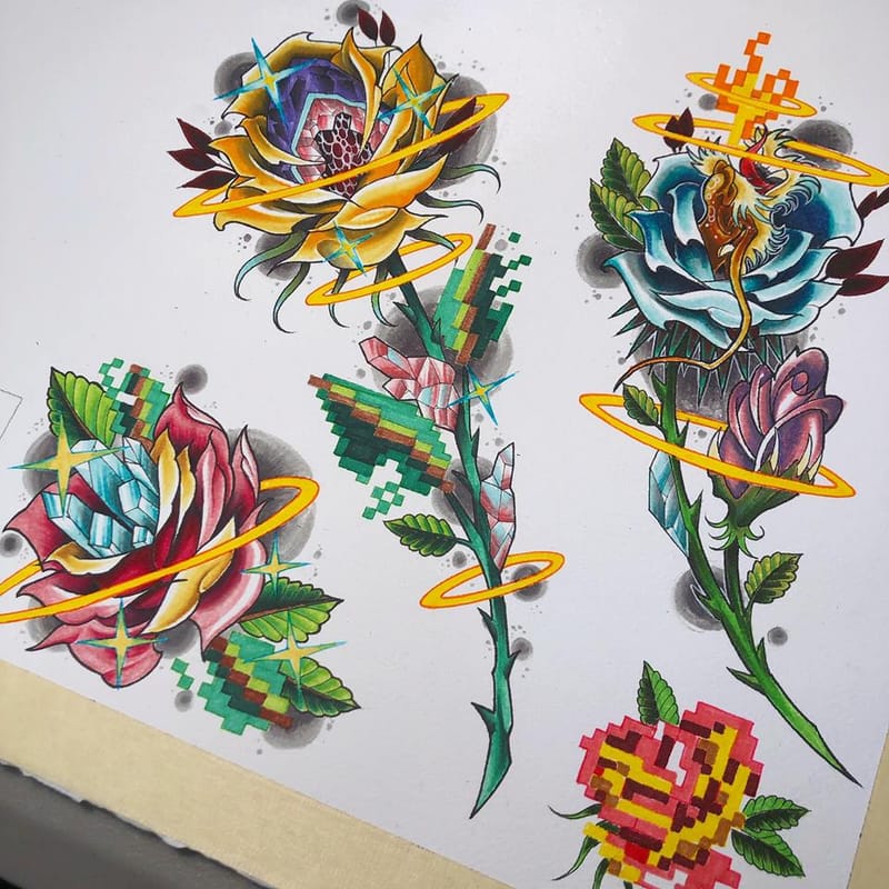 Tattoo Flash- B.Benjamin