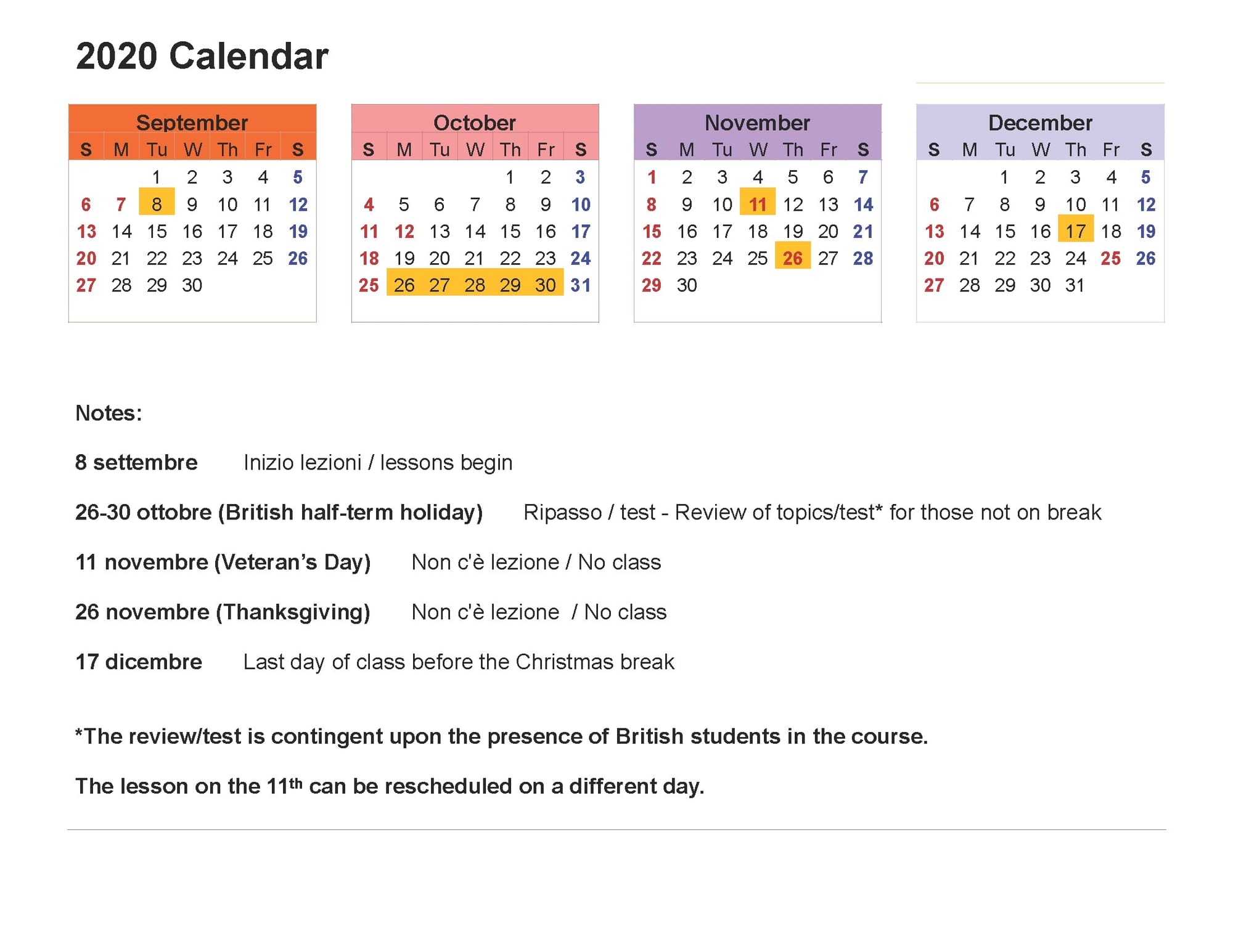 Online and in person language learning solutions