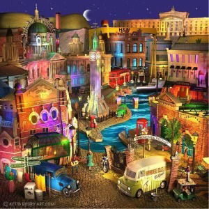 Gallery 1608, Art Gallery, Bushmills, County Antrim, Northern Ireland.