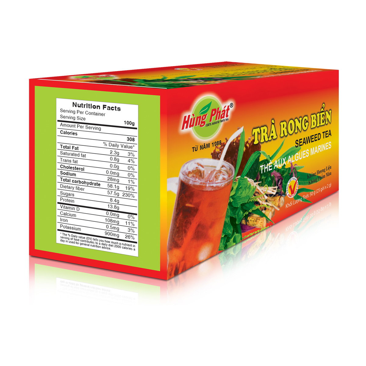 Seaweed Tea,Vietnam Hung Phat Tea price supplier - 21food