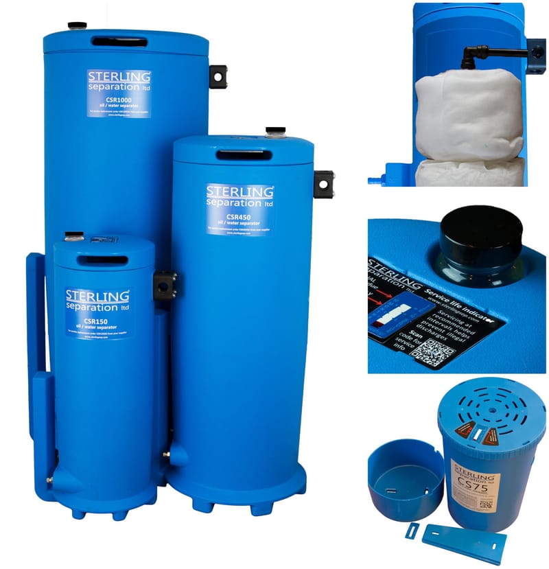 Oil Water Separator and Replacement Kits - Air and Process Filtration