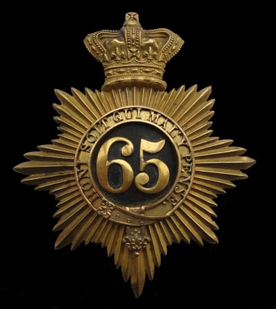 Shako Plates - BADGES OF THE YORK AND LANCASTER REGIMENT